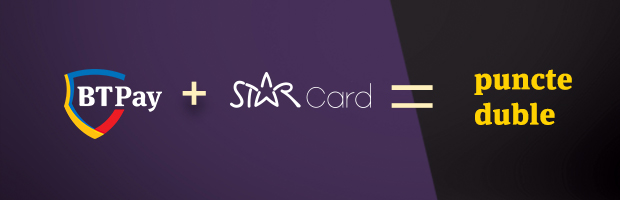 BT Pay + STAR Card = Puncte duble